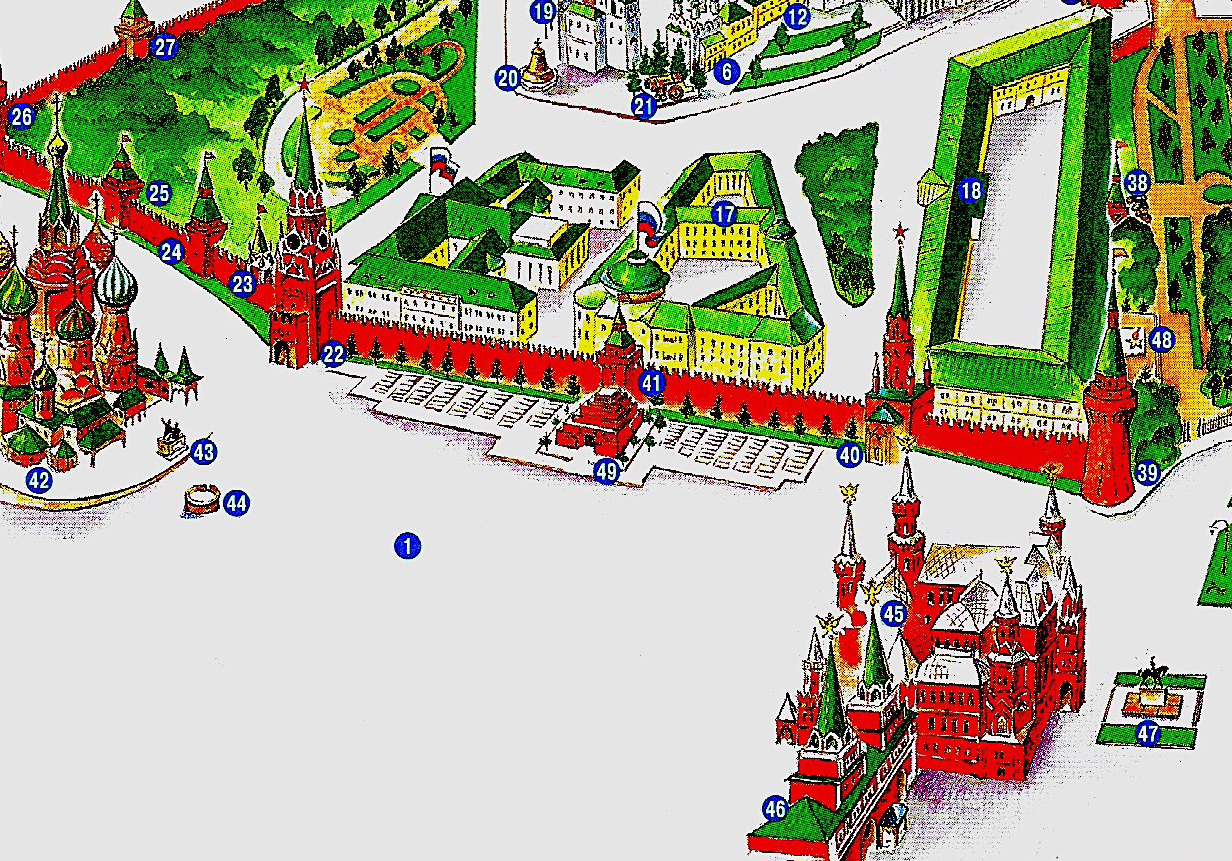 Tripping With Mike and Deb: Russia 2019 (12) MOSCOW - Finally, Red ...