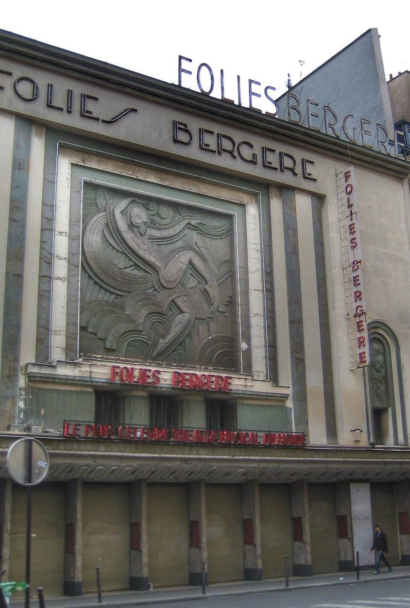 FOLLIES BERGÈRE - PARÍS - FRANÇA - FAMÓS CABARET DE LA BELLE ÉPOQUE