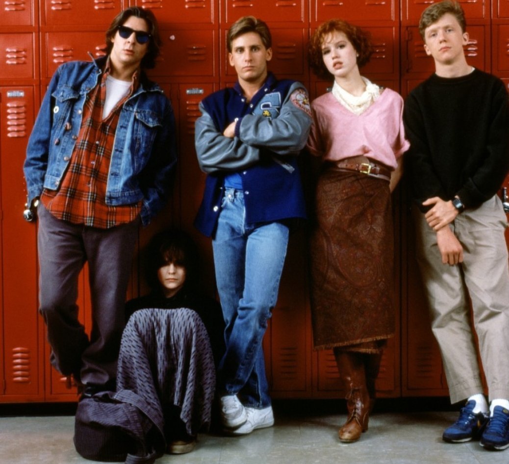 Um Vórtice...: O Clube dos Cinco - ( The BreakFast Club, 1985)