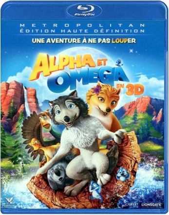 Nouveauté Blu-ray : Alpha et Omega