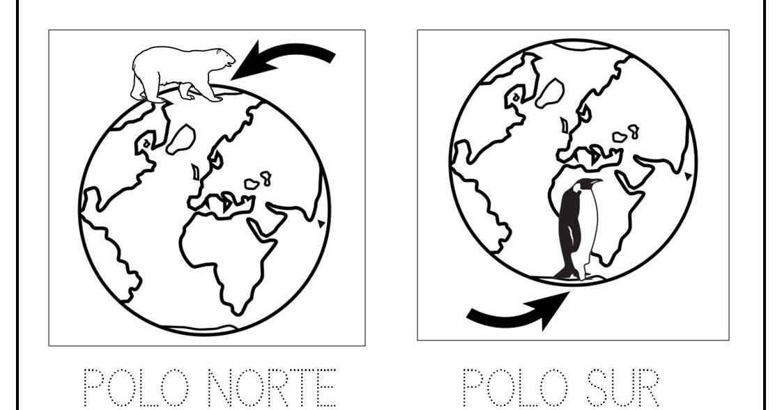 CARTILLA DE LECTURA INFANTIL : POLO NORTE-POLO SUR LECTURA ESCRITURA ...