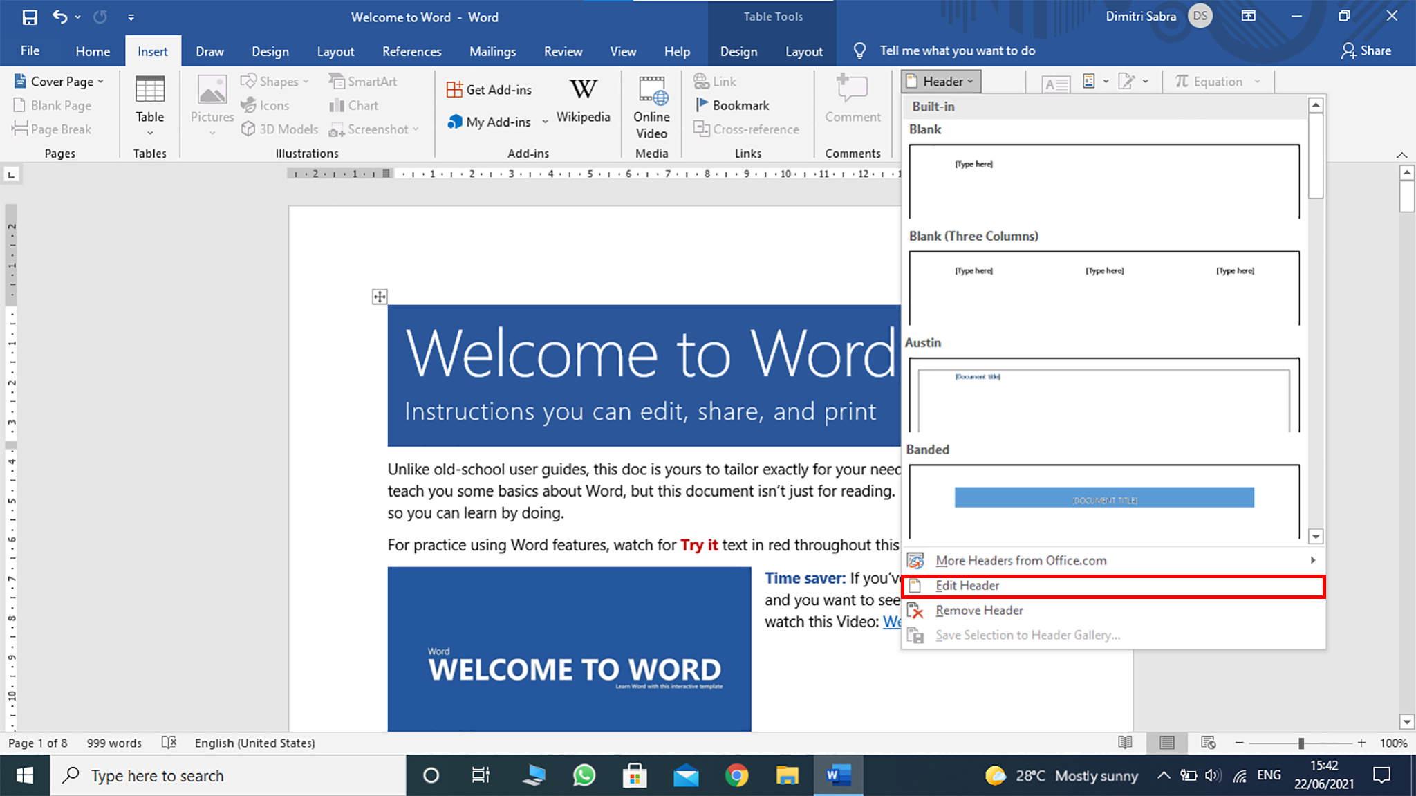 How To Edit Header And Footer In Microsoft Word How To Edit Header And Footer In Microsoft Word