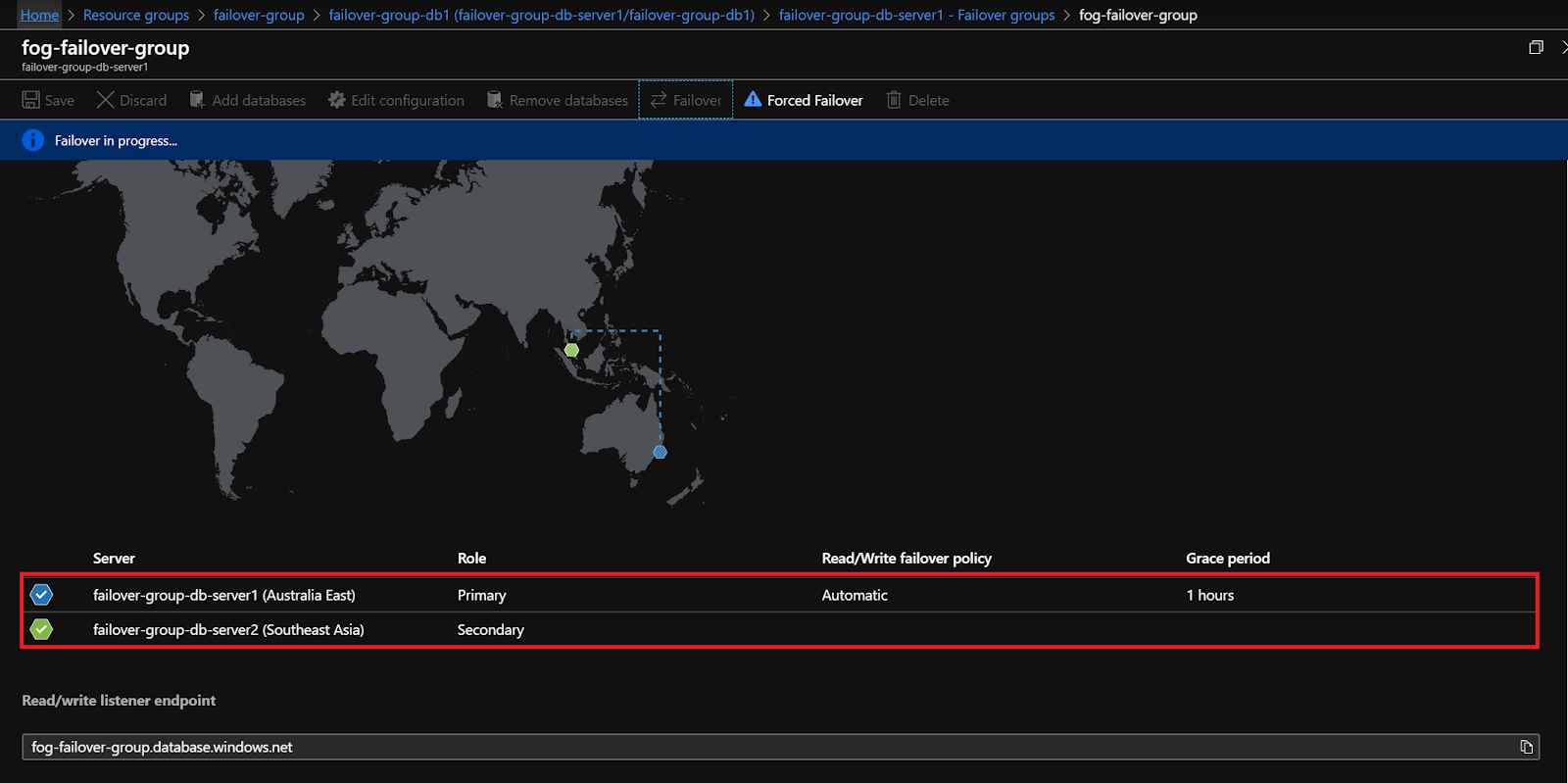 Anupama Natarajan: Data Platform Tips 3 - Auto-failover groups