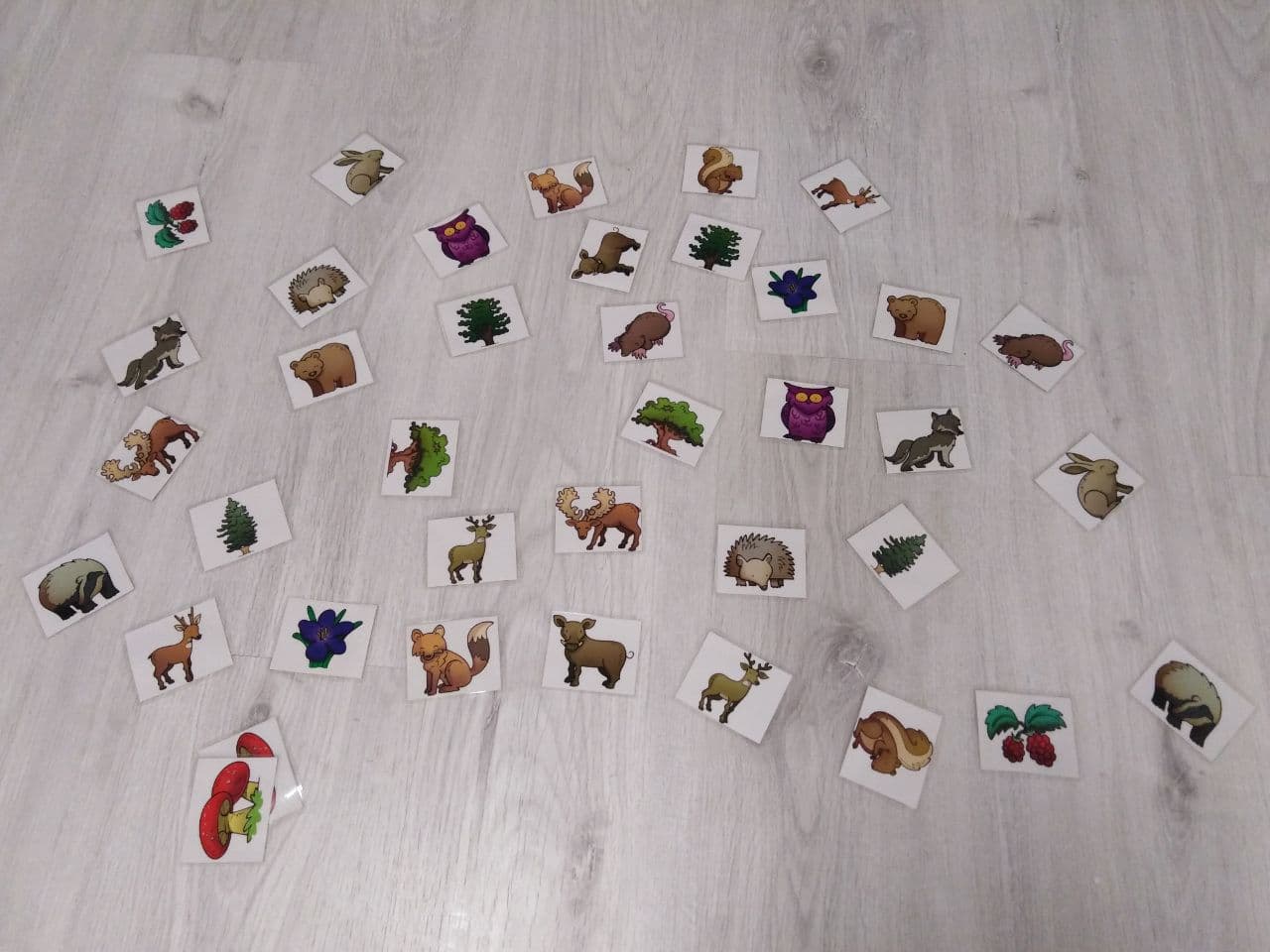 Un Aula de Cuento para Emocion-Arte: Los Tres Cerditos: Animales del Bosque