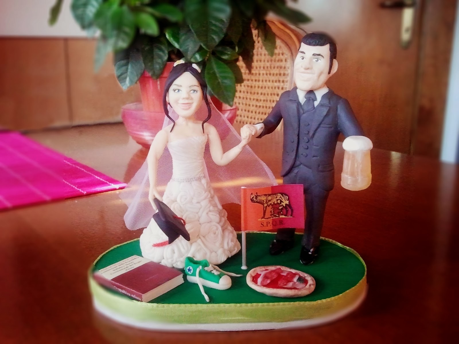 Siland Arte Creativa (Andrea Parisi): Cake topper personalizzato pasta ...