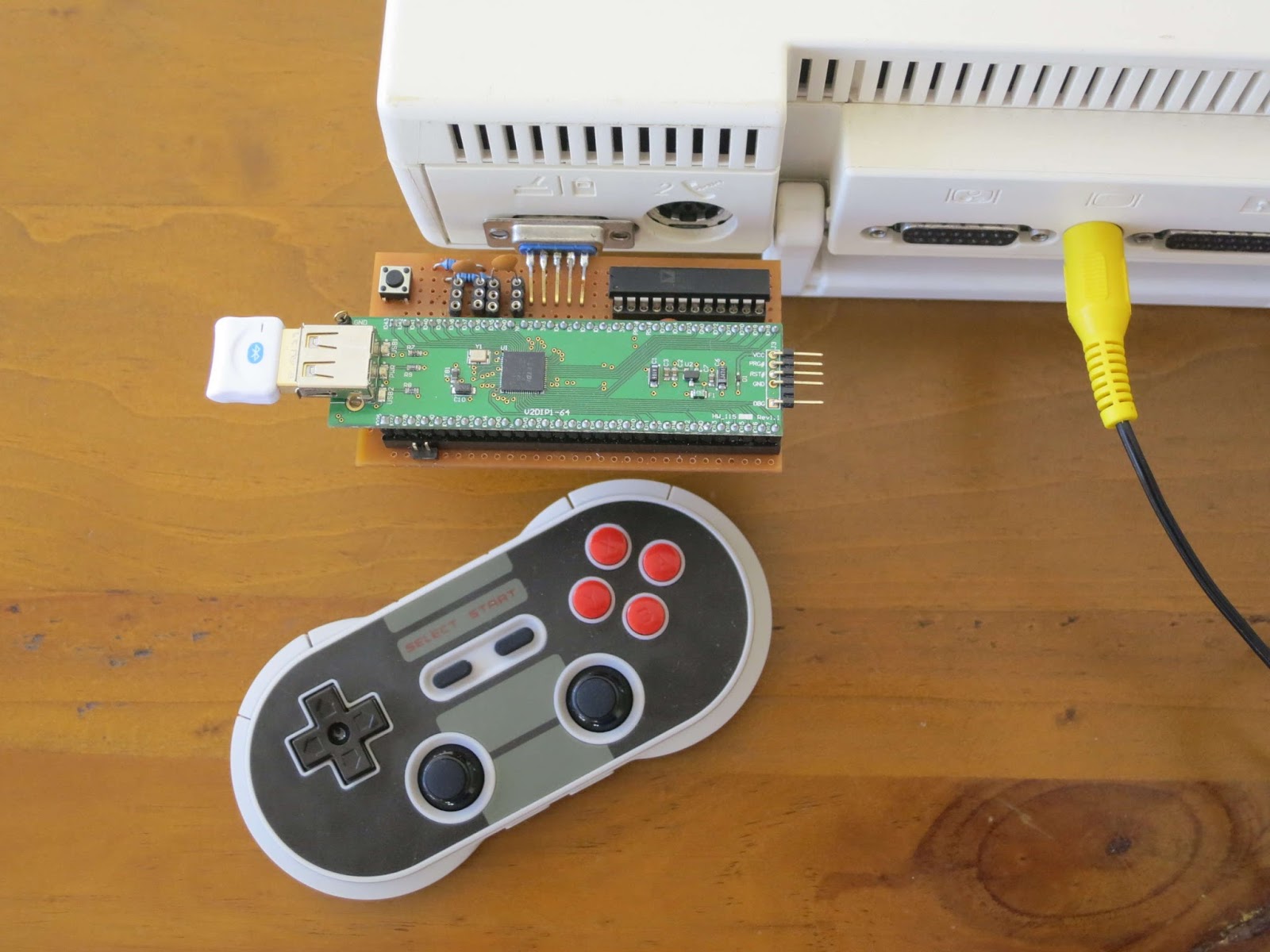 Apple II Projects: Bluetooth Game Port Receiver