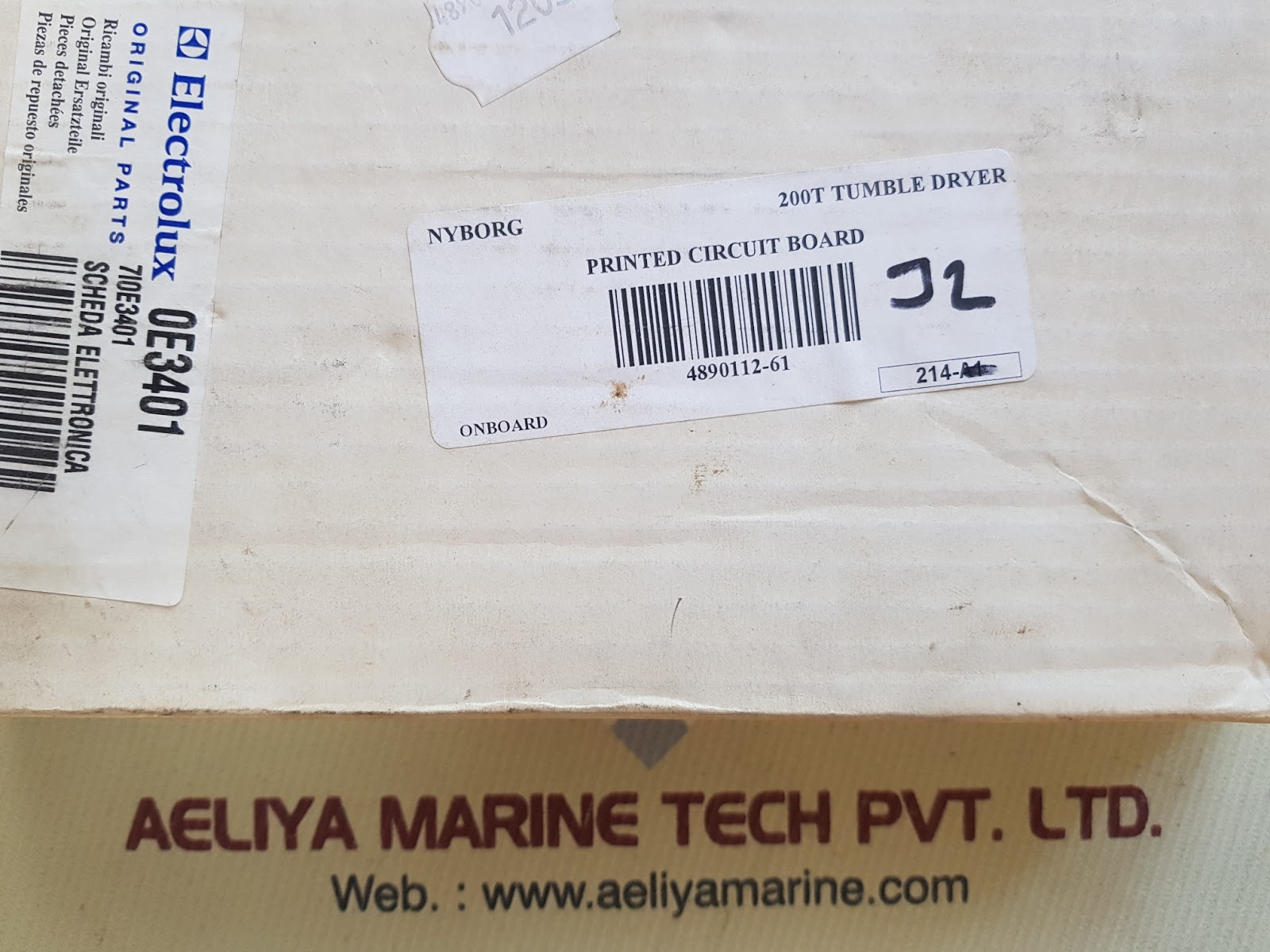 ELECTROLUX 7I0E3401 PCB CARD - Aeliya Marine