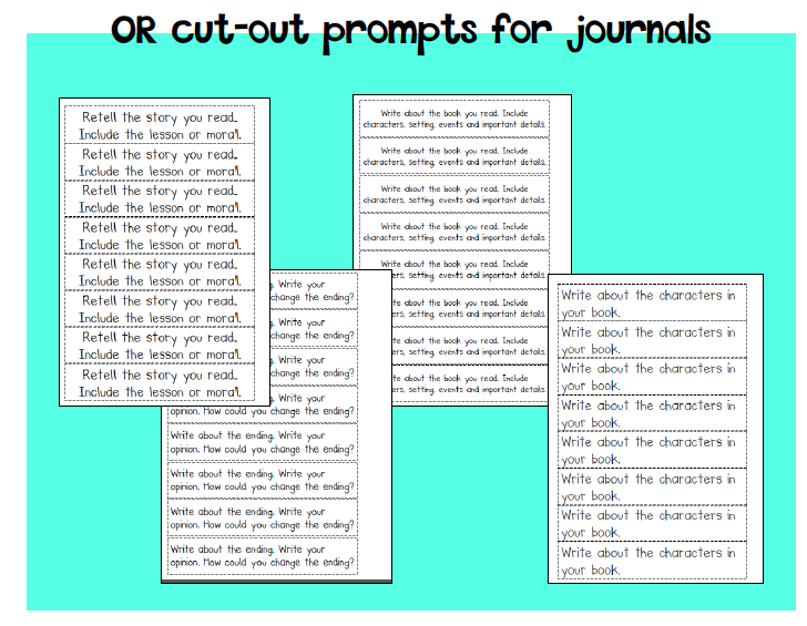 Sarah s First Grade Snippets Reading Response Rubrics And Prompts Pack sarah-s-first-grade-snippets-reading-response-rubrics-and-prompts-pack
