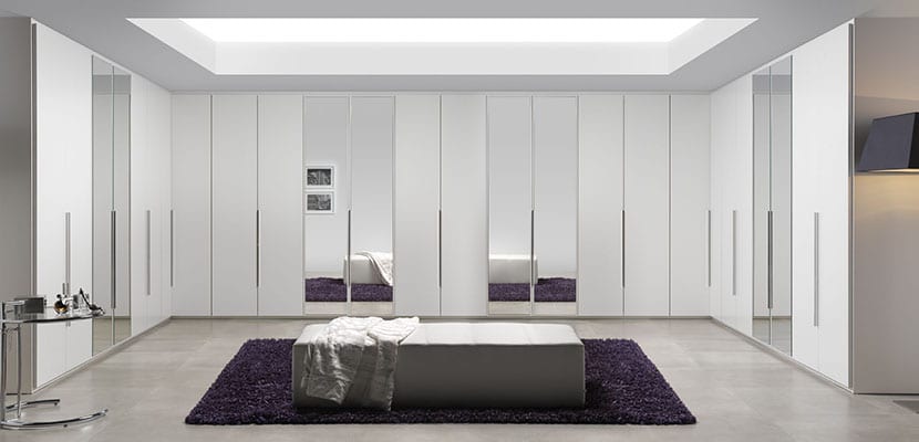 Marzua: Vestidores con puertas