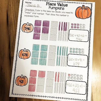 October Easy Prep Ideas - Queen of the First Grade Jungle