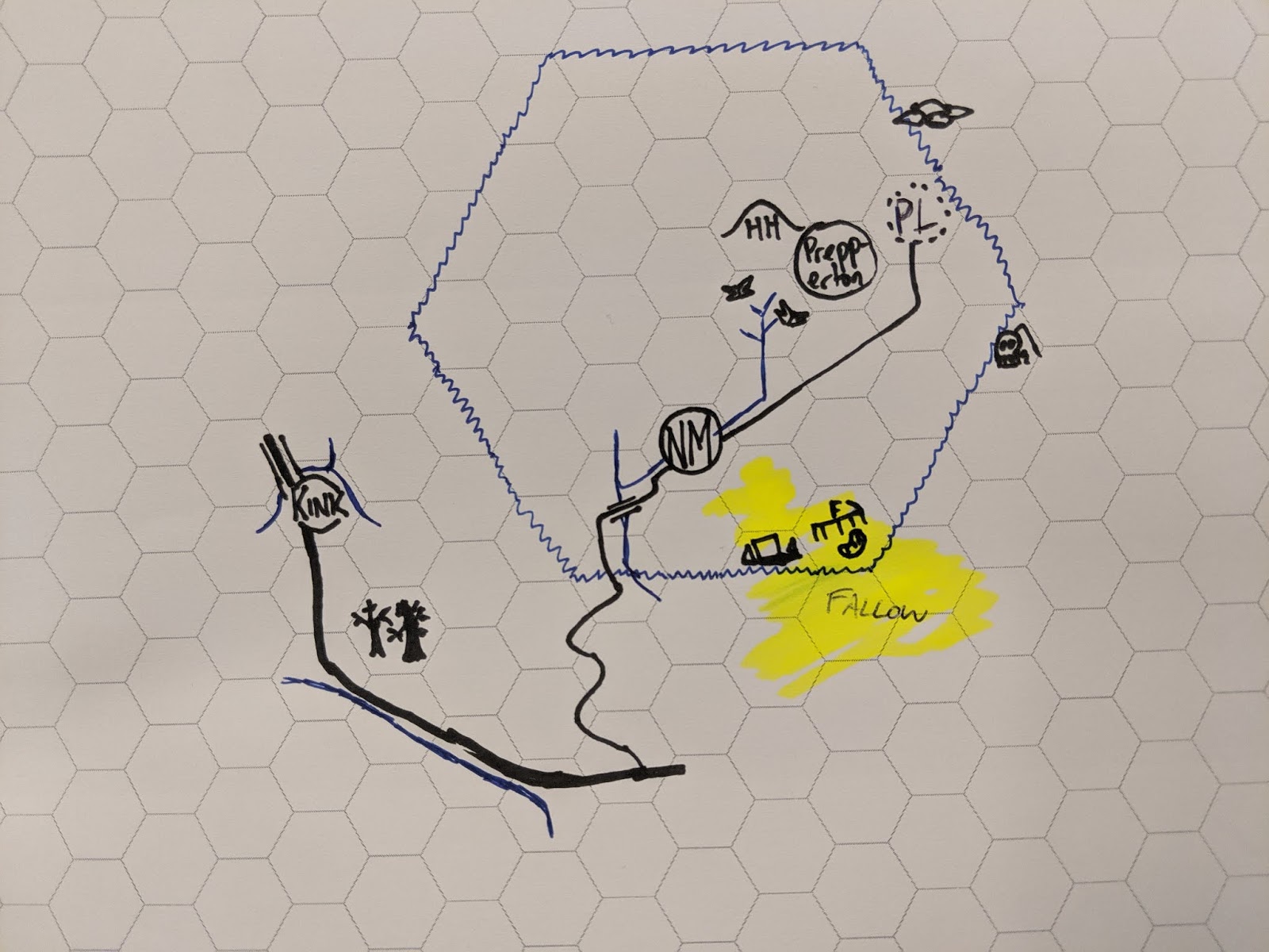 Ten Foot Polemic: Post-Apoc Fantasy Hexcrawl Rules