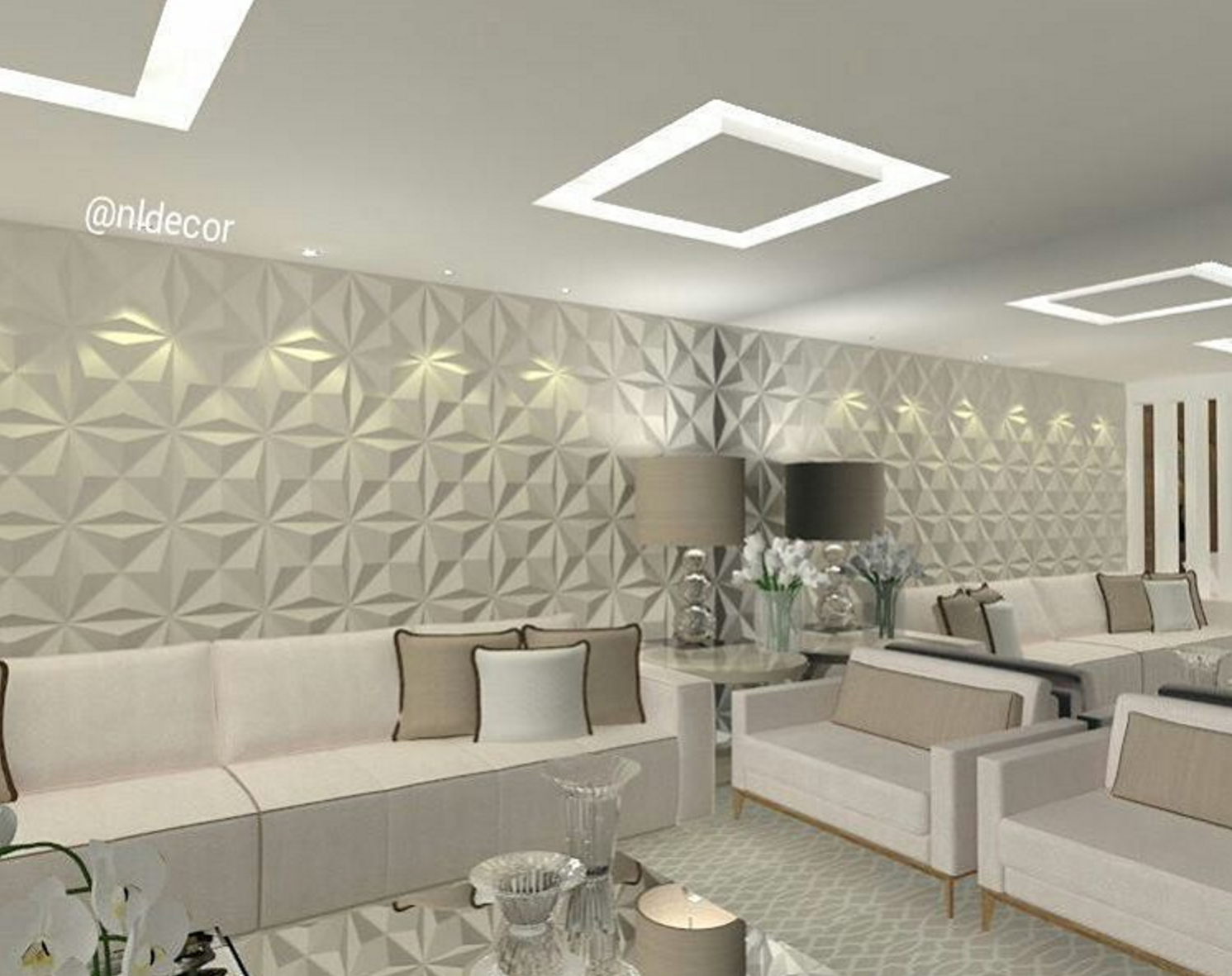 101 planos: Acabados de Paredes en 3D