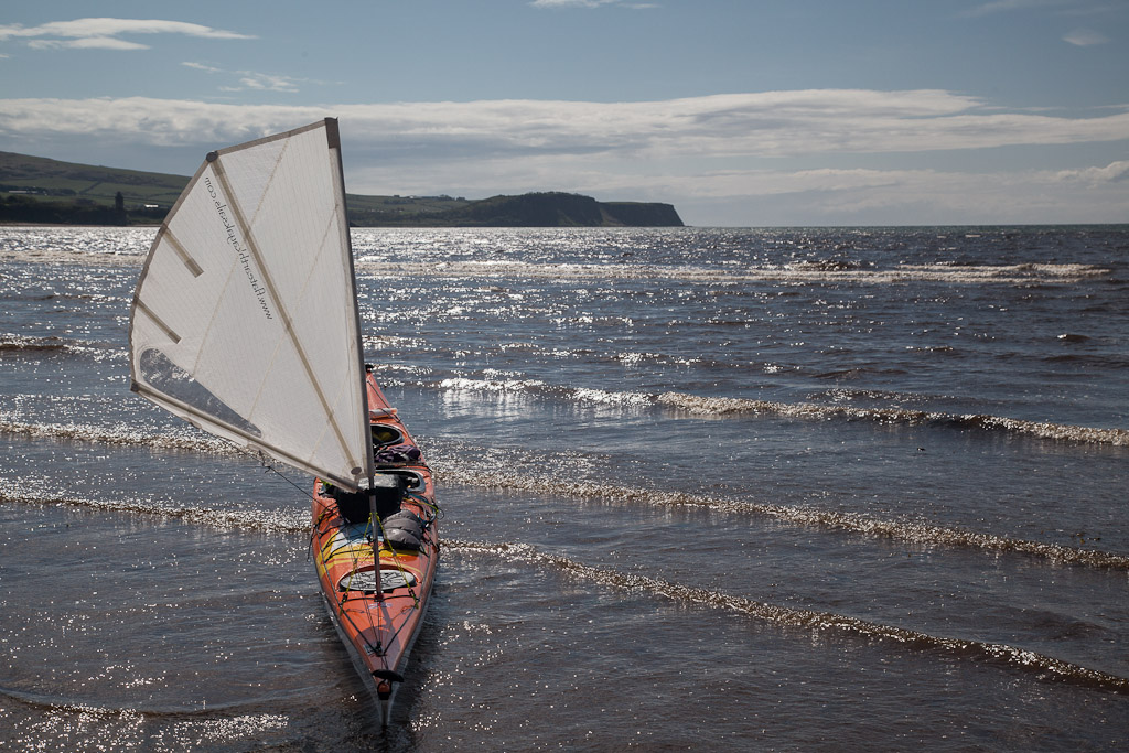 Sea kayaking with seakayakphoto.com: The power of kayak sailing.
