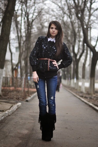 Russian Fashion Street Style Spring Summer 2014 - Claudelles Chumach