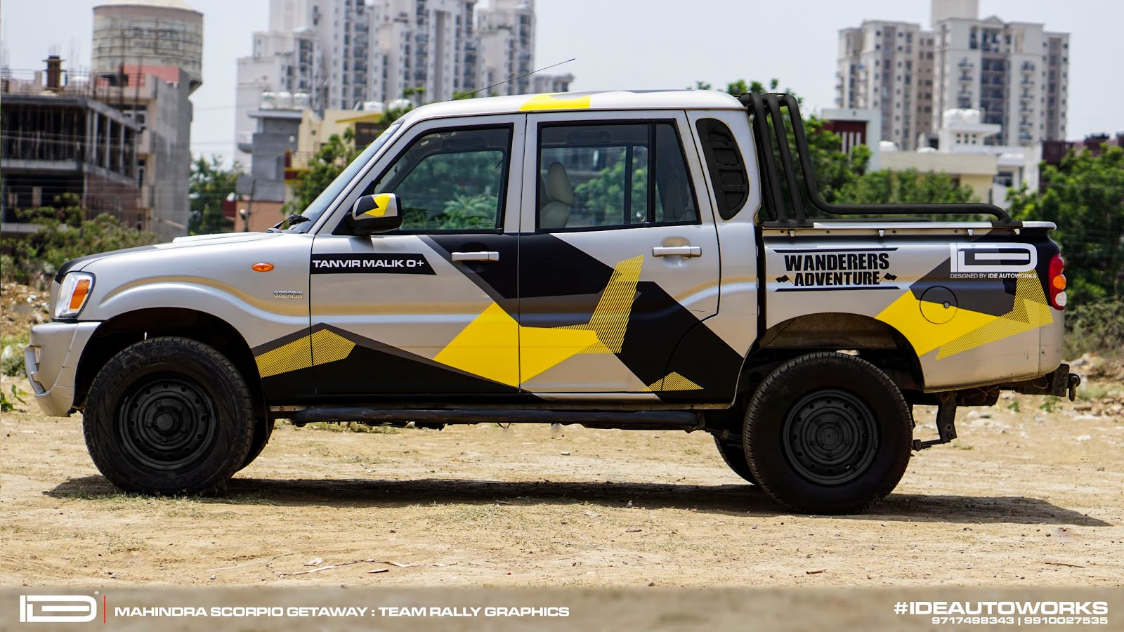 Rally Graphics: Mahindra Scorpio Getaway | IDE Autoworks