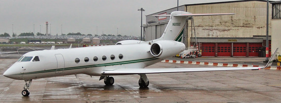 Birmingham Airport Photo Blog: Wednesday 28 May 2014 - Gulfstream IVSP ...