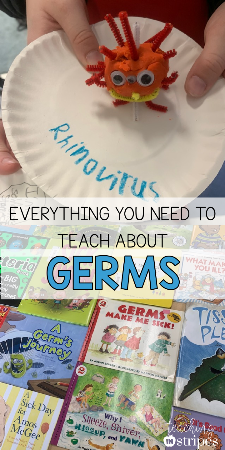 Everything You Need to Teach About Germs! - Teaching in Stripes