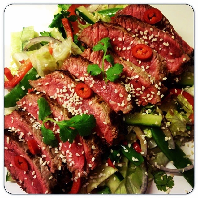 Edels Mat : Thai Biffsalat