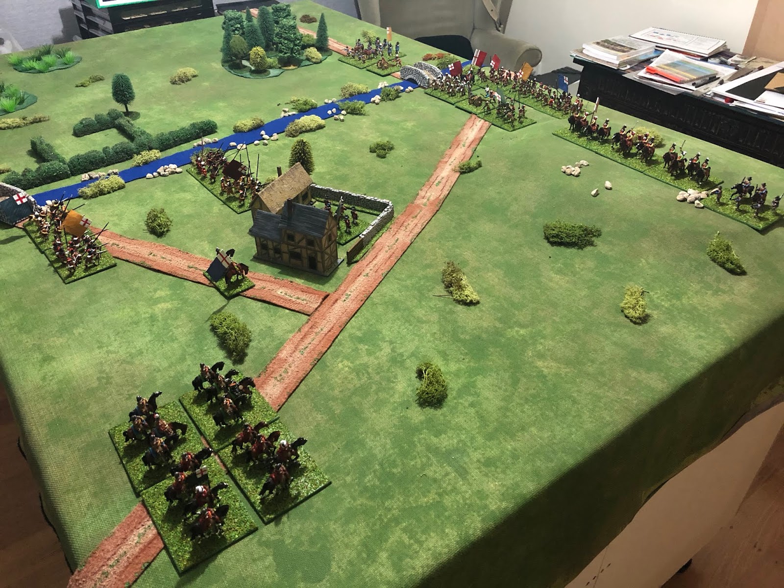 Grid based wargaming - but not always: ECW Campaign - Game Report