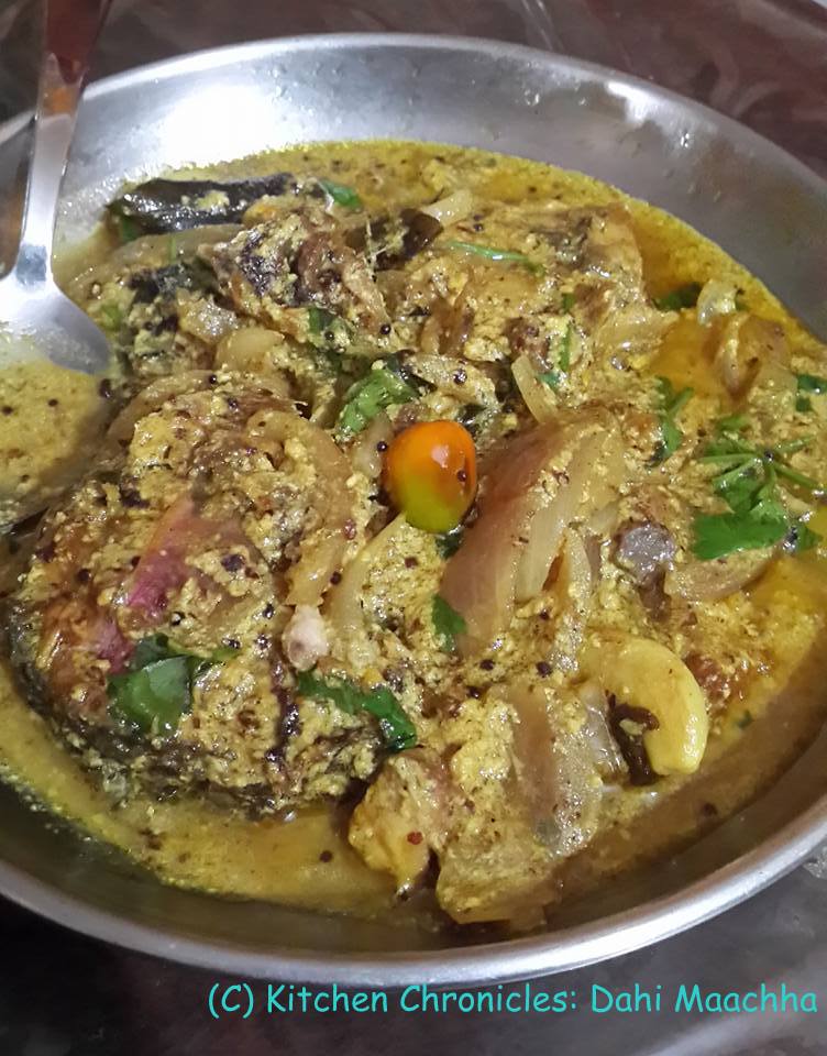 Kitchen Chronicles - And it is not just about food!: Dahi Machha: A ...