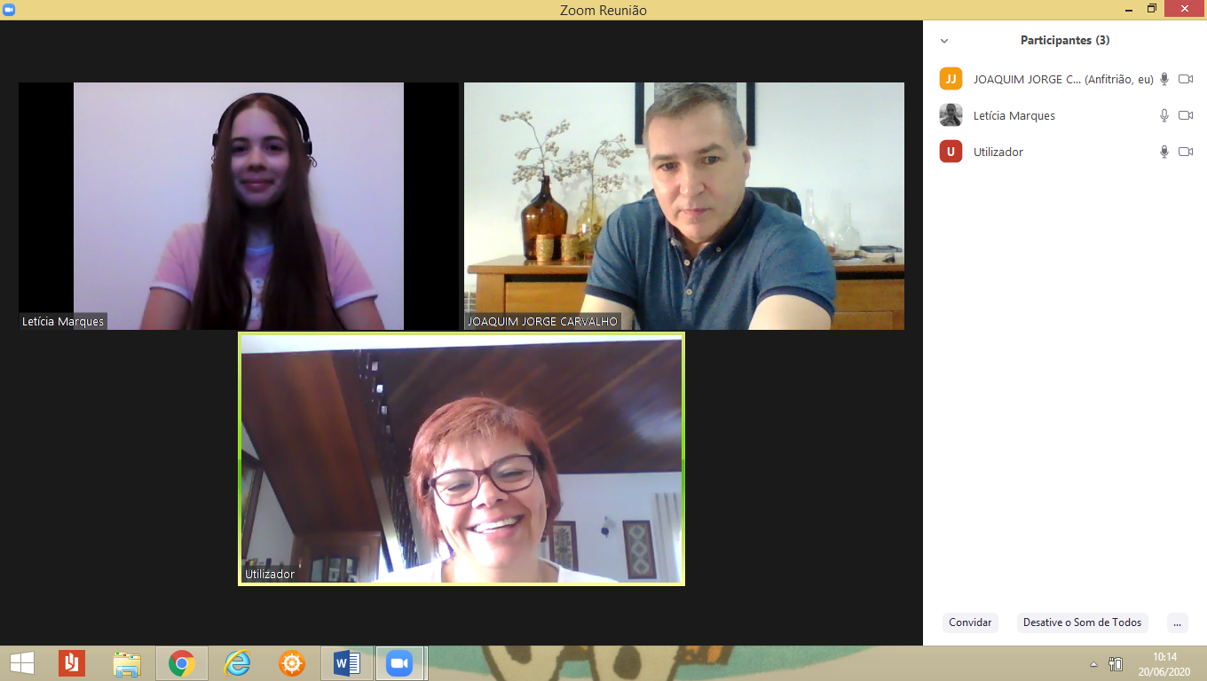 CLUBE DE JORNALISMO DA ESCOLA DO ARCO: ENTREVISTA (via Zoom) À ...