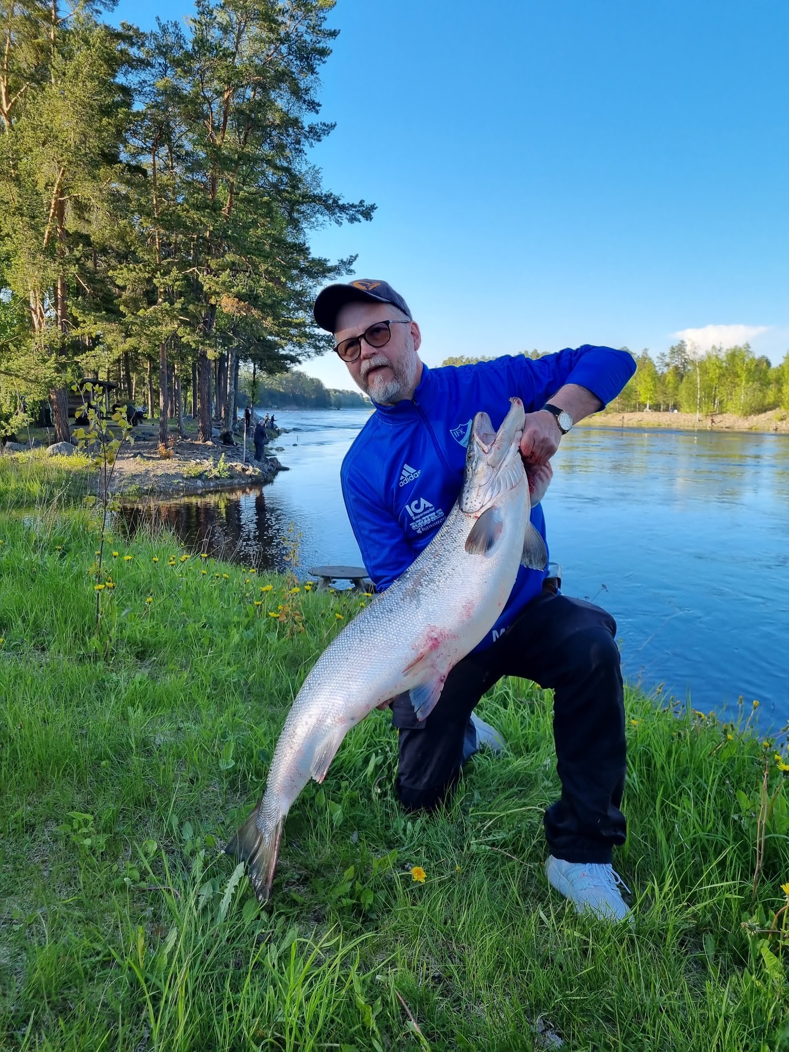 Älvkarleby | Storlax upp i Älvkarleby idag - Grattis Mika - 18,02 kg