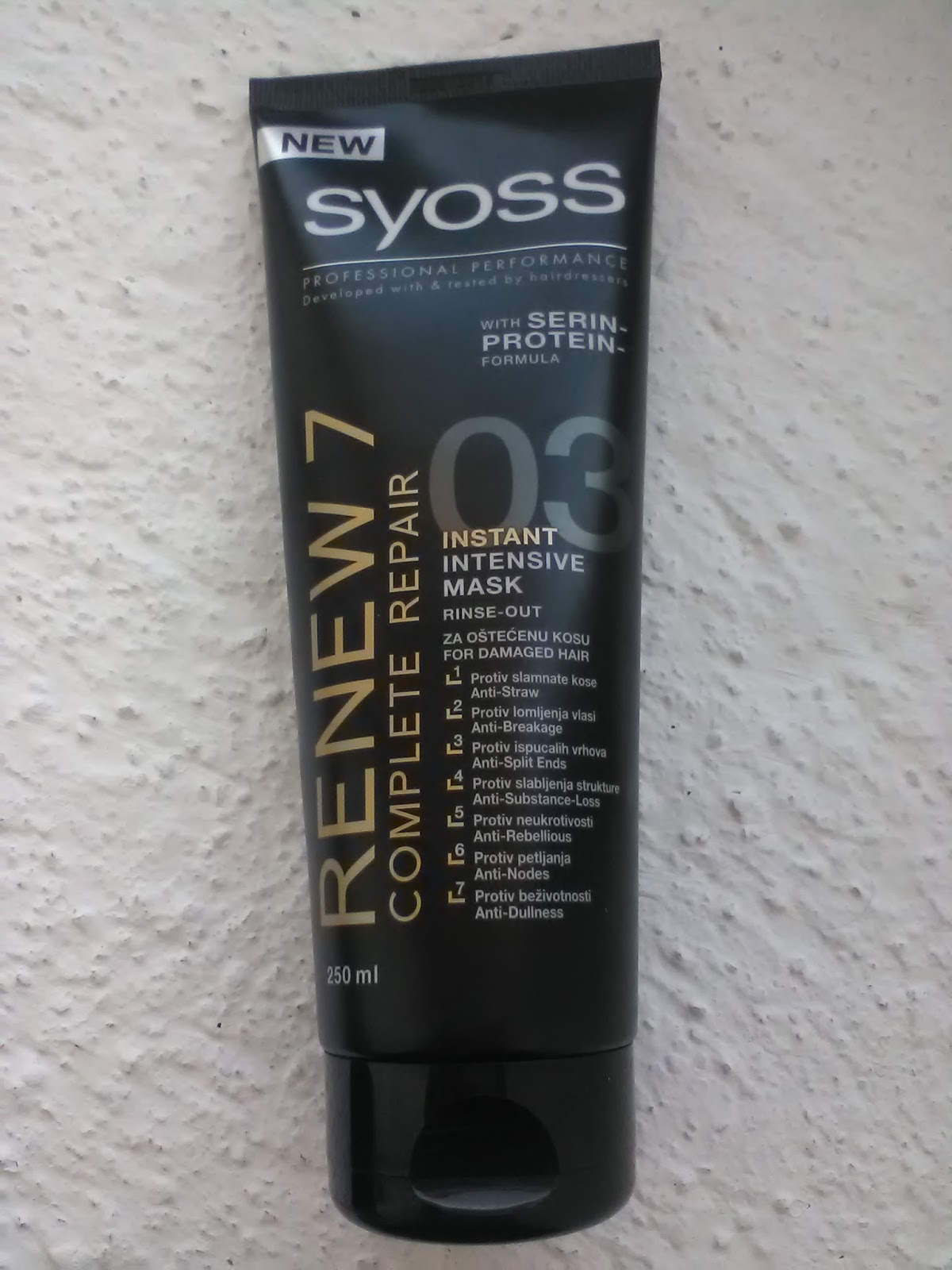 MyLife: RECENZIJA SYOSS RENEW 7 MASKE ZA KOSU