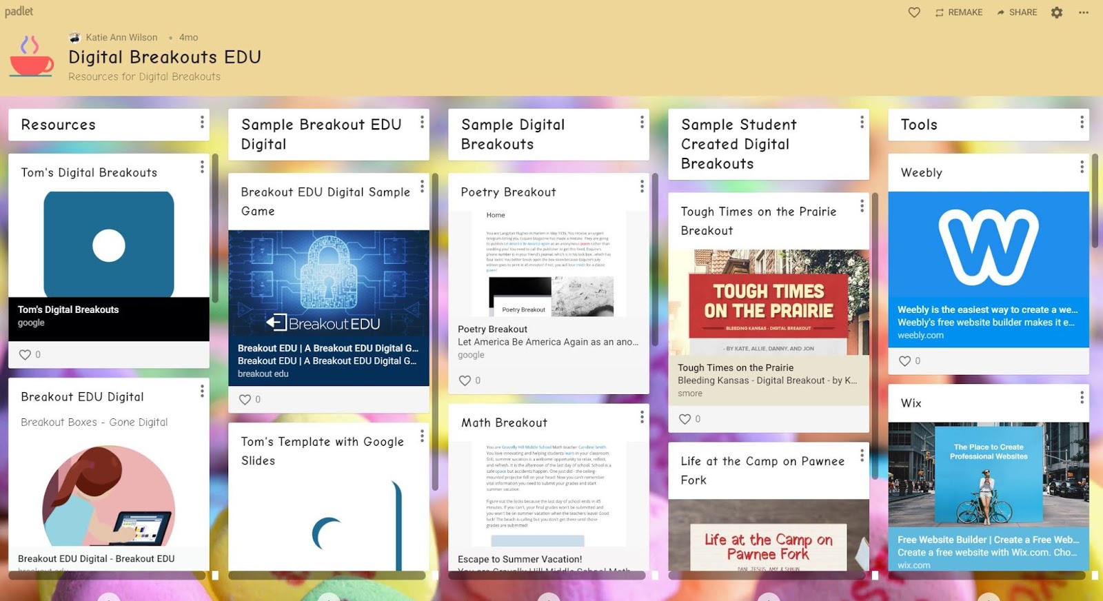 Diary of a Techie Chick: Student-Created Digital Breakouts...