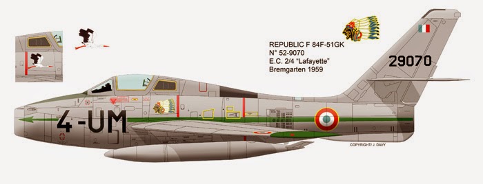Blog de Aviones de Caza y Ataque: Republic F-84F Thunderstreak