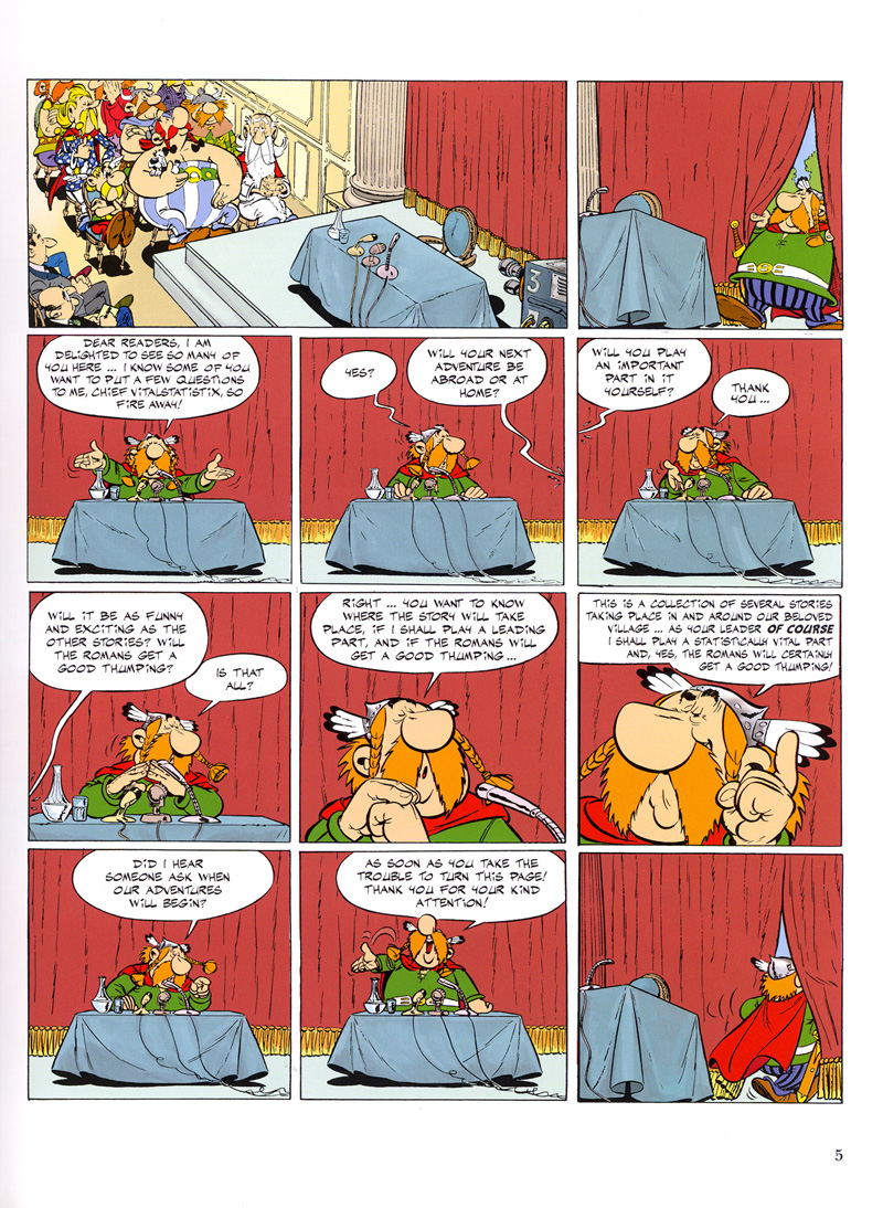 32 Asterix And The Class Act | Read 32 Asterix And The Class Act comic ...