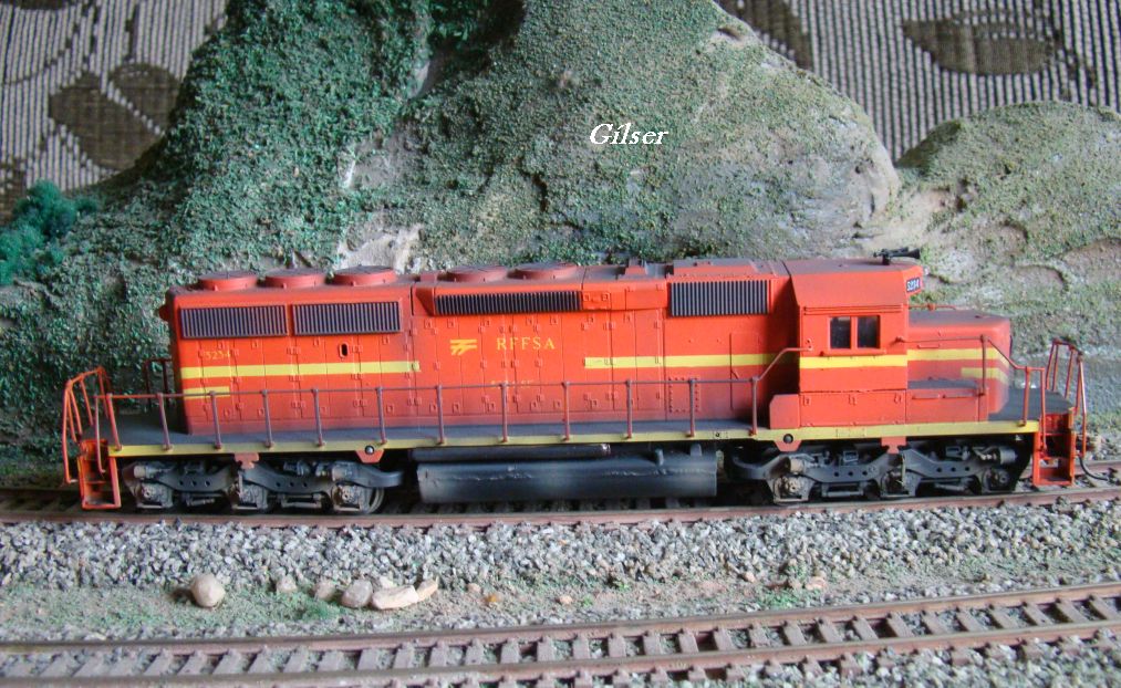 Gílser ferreo trens: SD40-2 RFFSA FASE 1