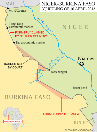 Niger and Burkina Faso Resolve Territorial Dispute - Political ...