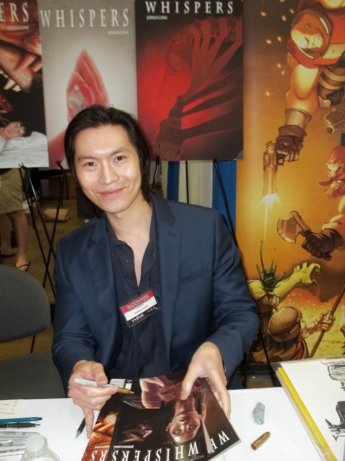 ComicsDC: Cartoonists and others at Baltimore Comic Con.