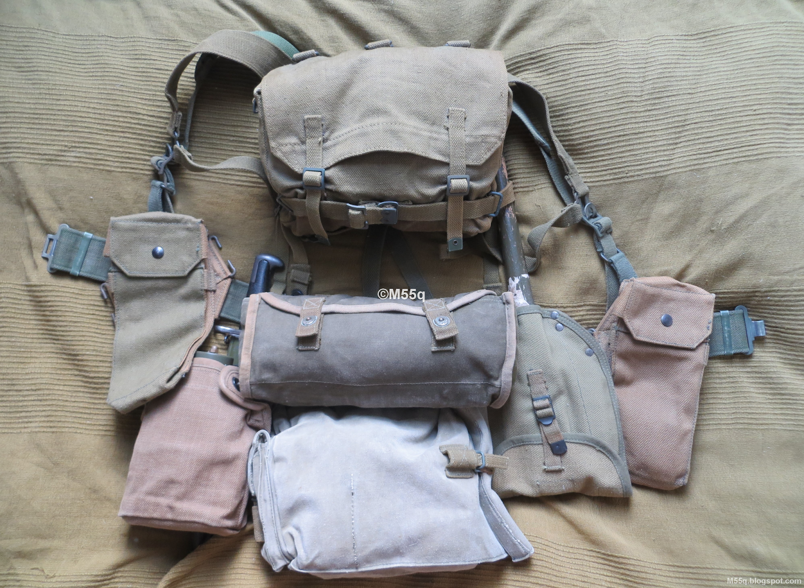 Military equipment of the 20th century: Danish M58 uniform and M45-59 ...