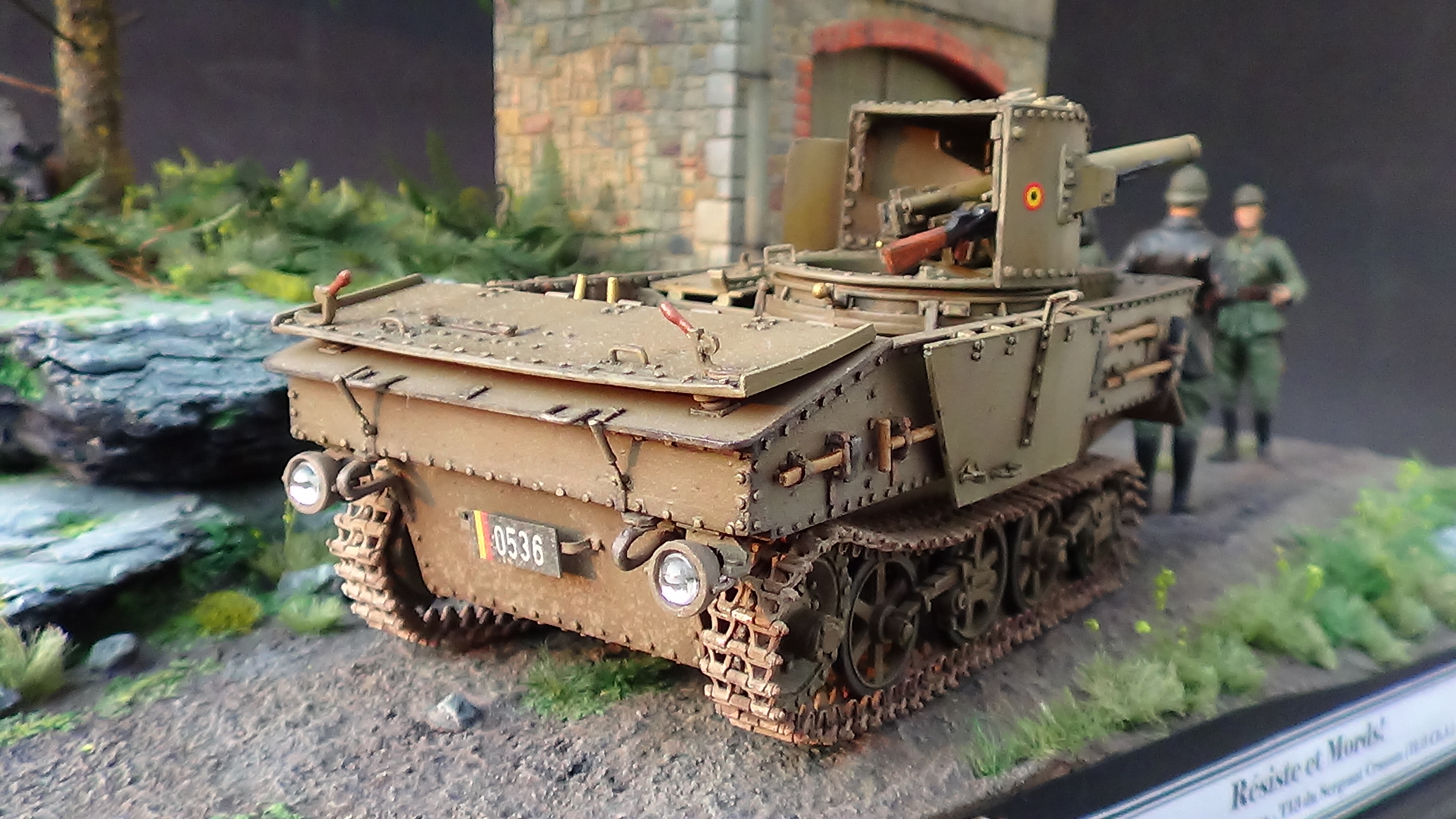 Size's military scale models