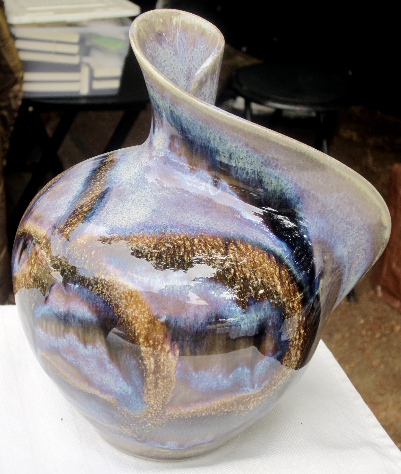Dudley's Pottery Studio: More Shell-inspired Sculptural Pieces