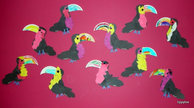Tippytoe Crafts: Toucans!