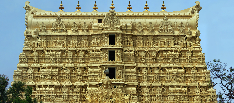 Sri Anantha Padmanabha Swamy temple, in Tiruvananthapuram, Kerala ...