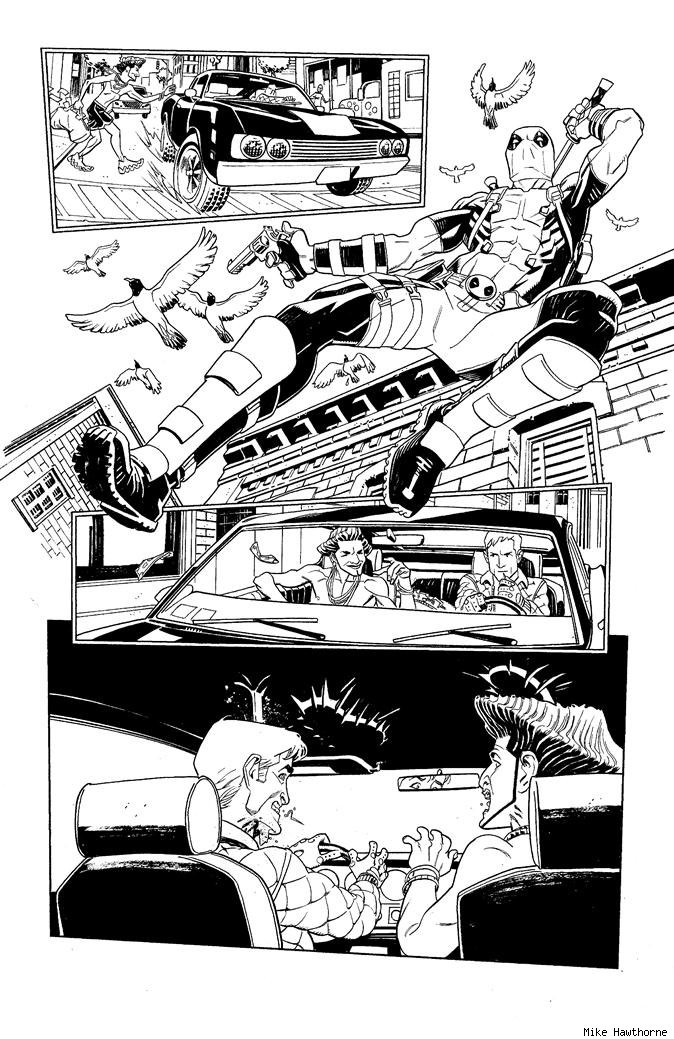 Mike Hawthorne: Deadpool preview & process post