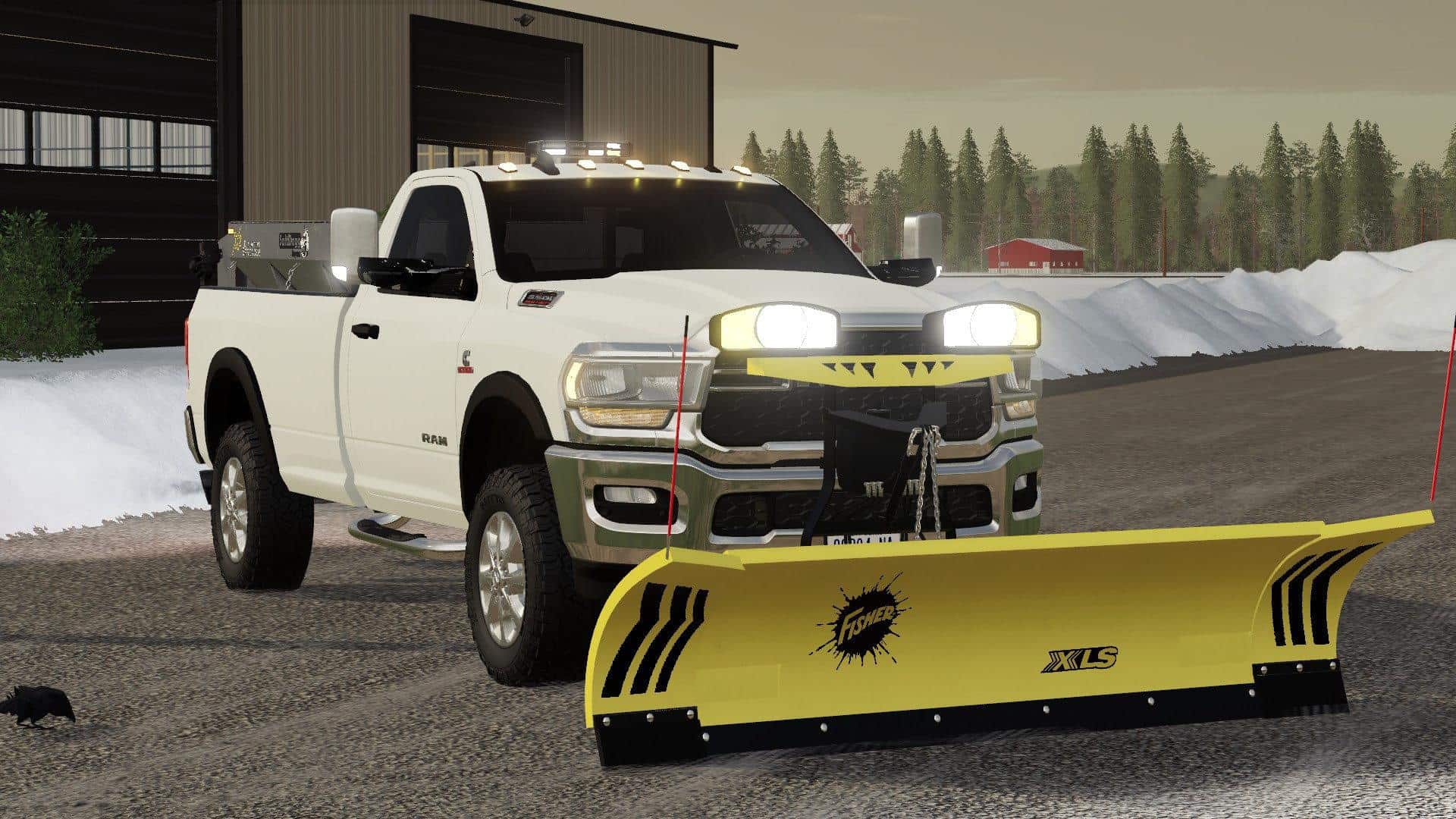 FS19 2020 Ram 3500 Single Cab v1.0 - FS 19 & 22 USA Mods Collection