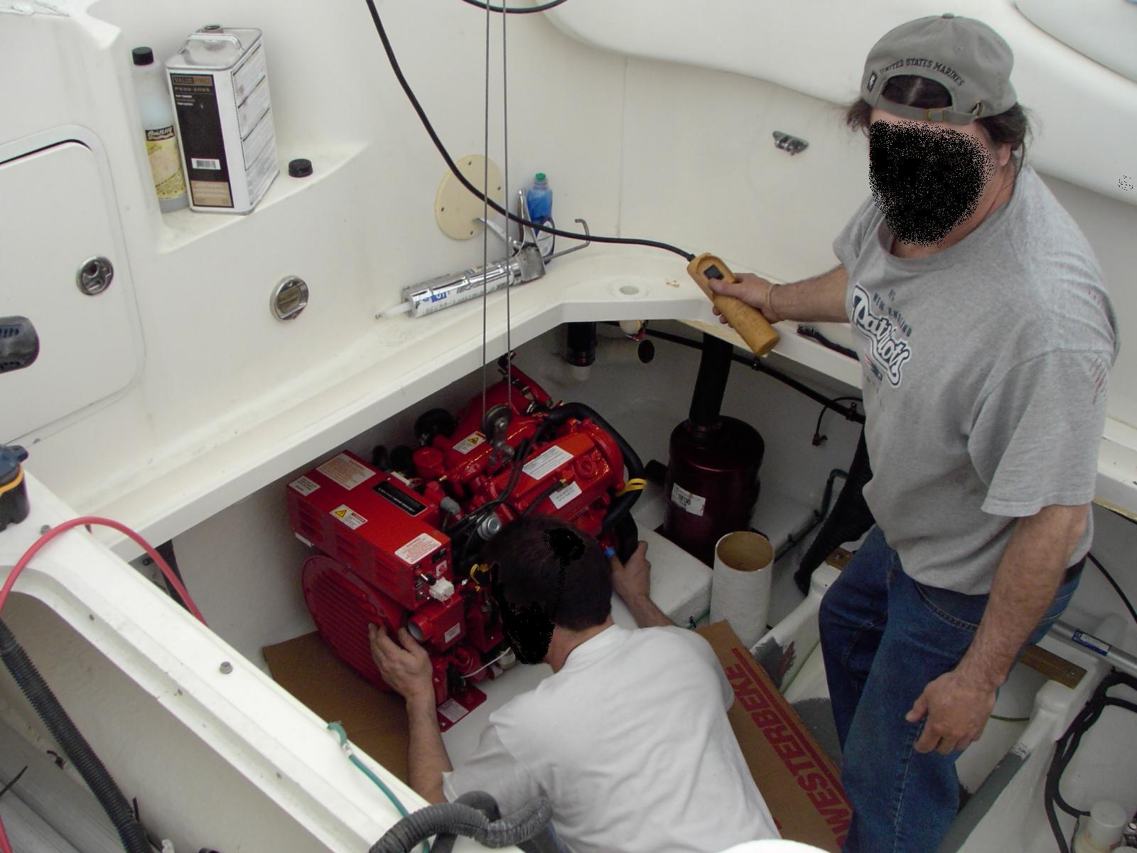 Sea Ray 340 Sundancer Restoration: Generator Install