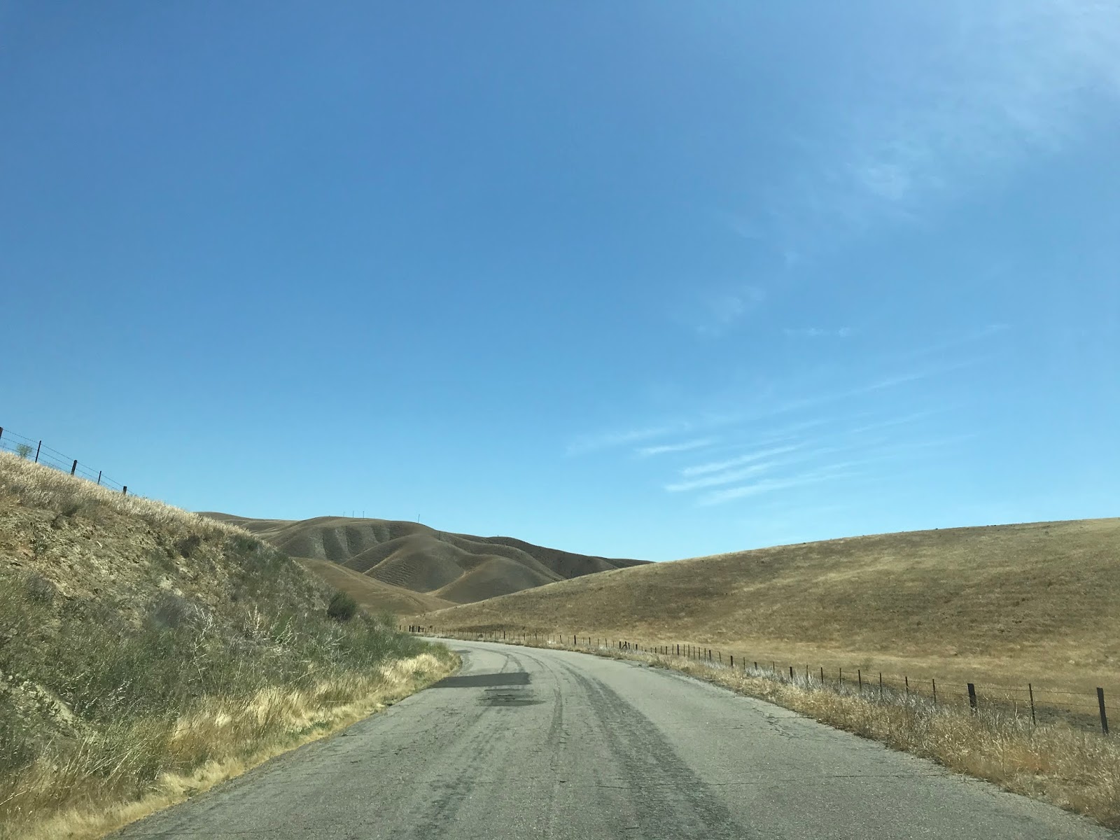 Bitterwater Road and Bitterwater Valley Road to Blackwell's Corner