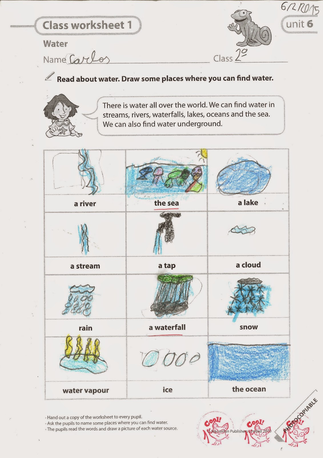 El cuaderno del maestro: Water