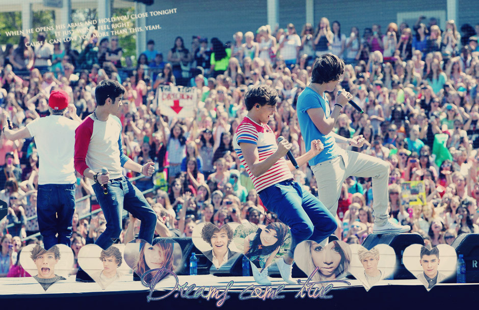 One band. One dream. One Direction.