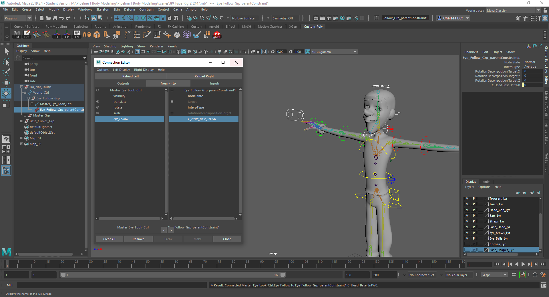 Toolkit 2: Maya - Pipeline 1 Facial Rigging Part 1 - Creating Head ...