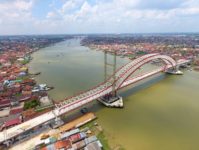 Lanjut, Proyek Jembatan Musi VI Diprediksi Rampung Akhir 2020 Ini - sumatrazone