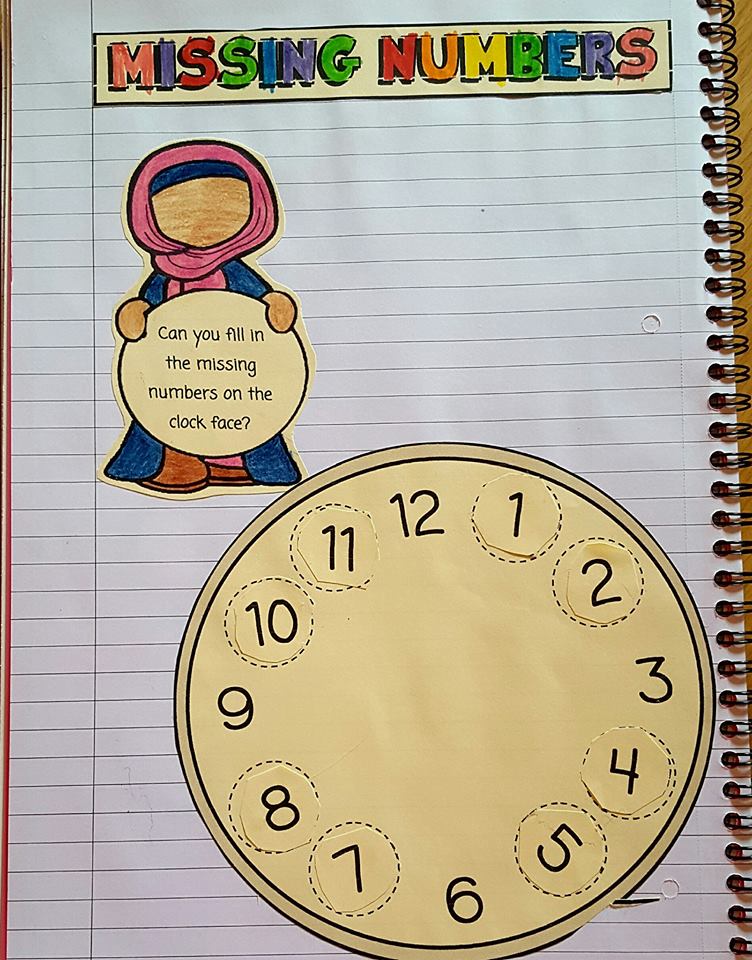 Iman's Home-School: Telling Time Activity Pack