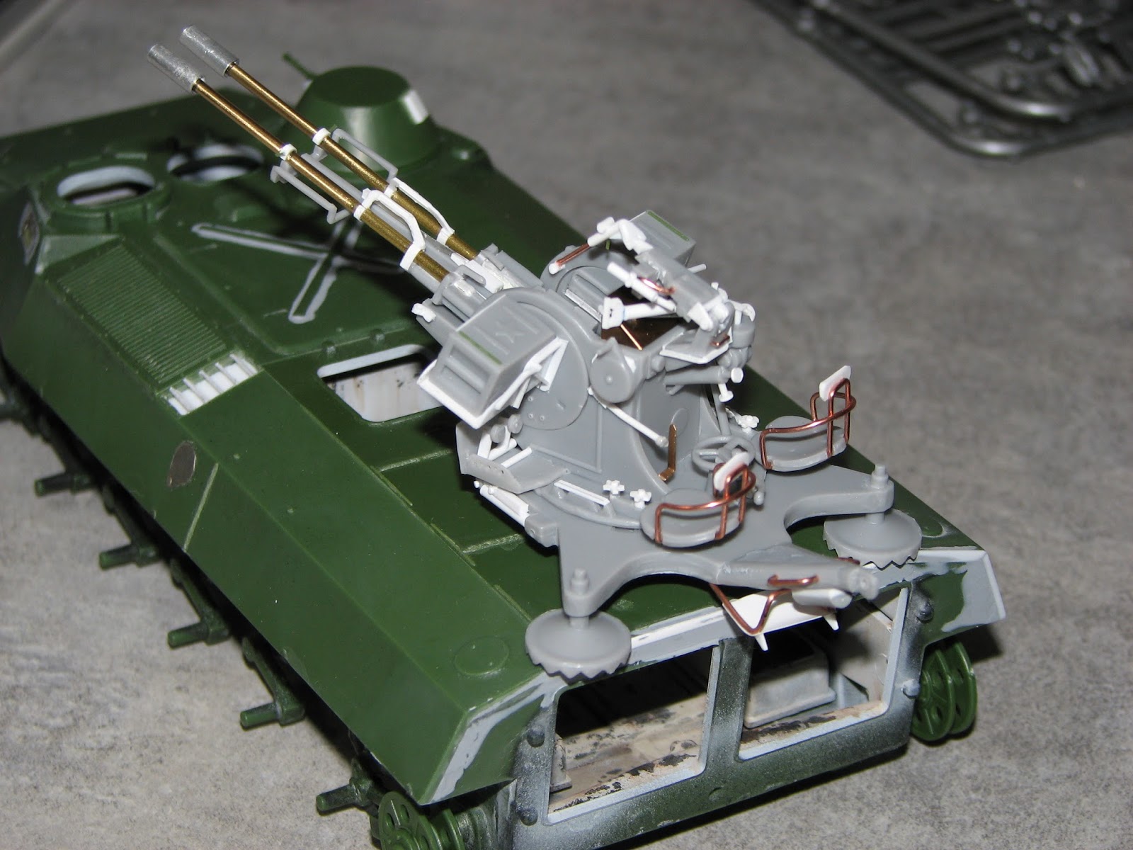 My Models: SKIF 1/35 MT-LB with ZU-23-2