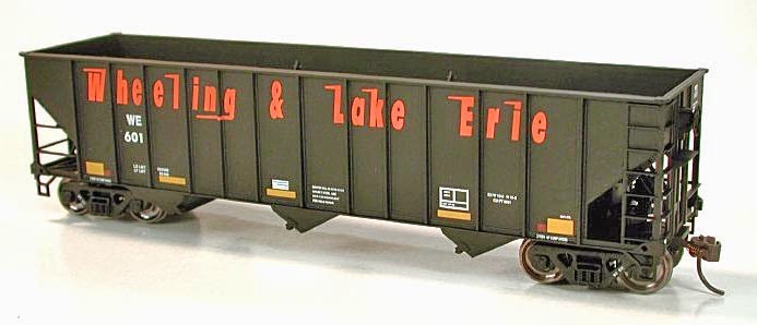 Model Trains For Beginners: HO Scale Hopper Cars