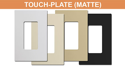 Kyle Switch Plates: Types of Screwless Wall Plates - Lutron, P&S, Touch ...